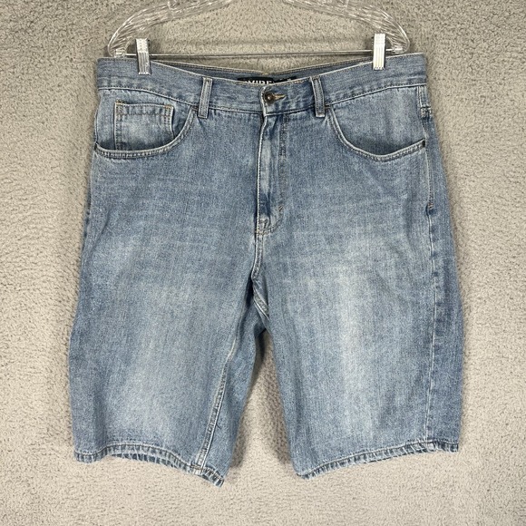 Avirex | Shorts | Avirex Jean Shorts Mens 38 Blue Light Wash Denim ...